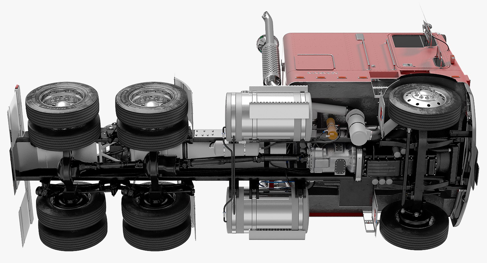 Marmon 110p Truck Simple 3D - TurboSquid 1413662