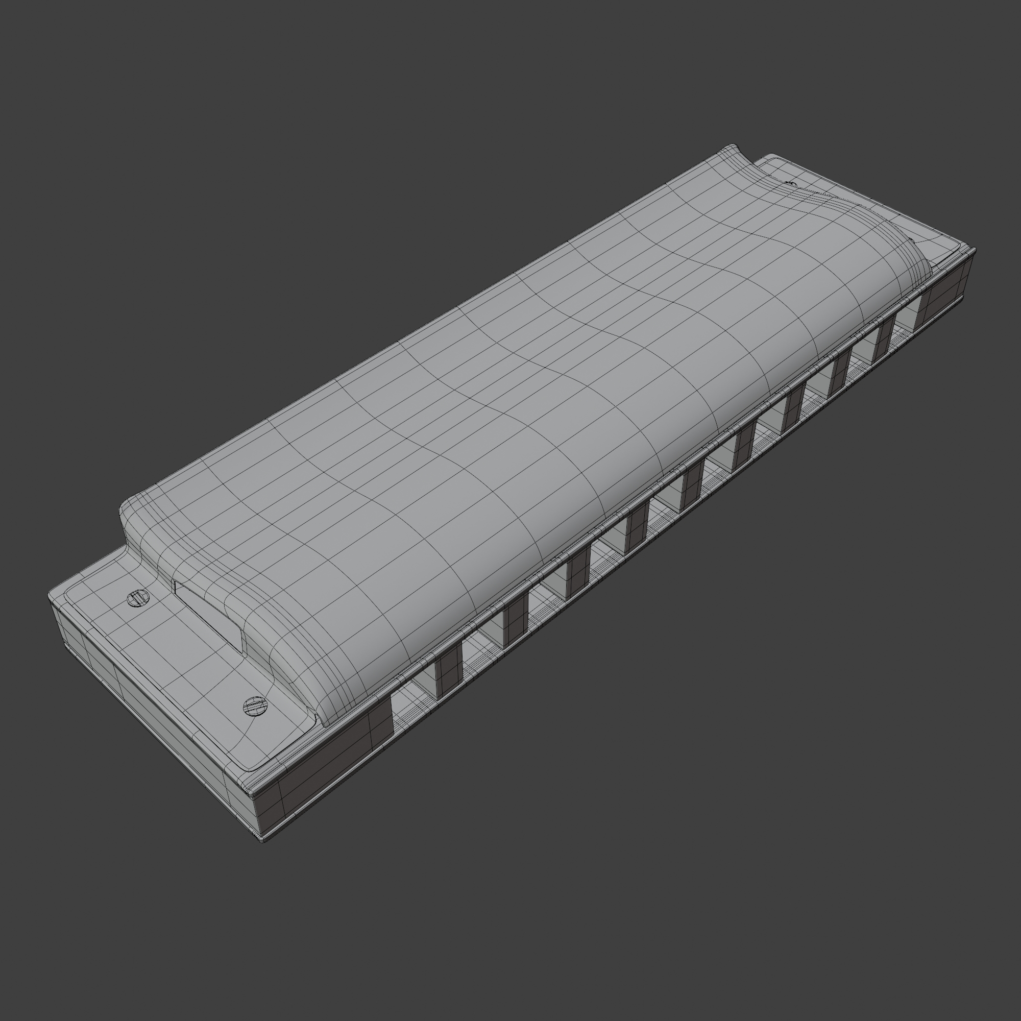 3D harmonica model - TurboSquid 1704762