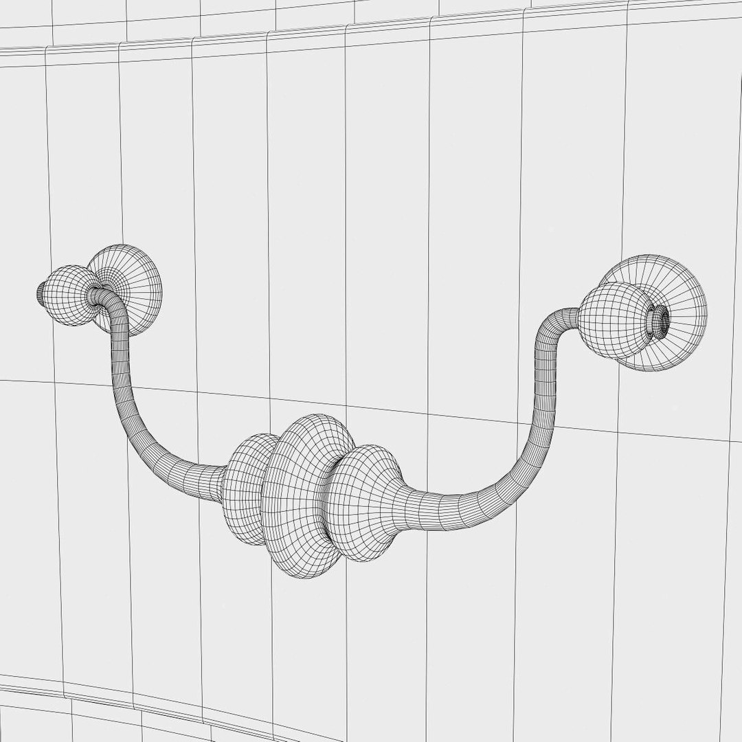 Drawers Chest 3d Model