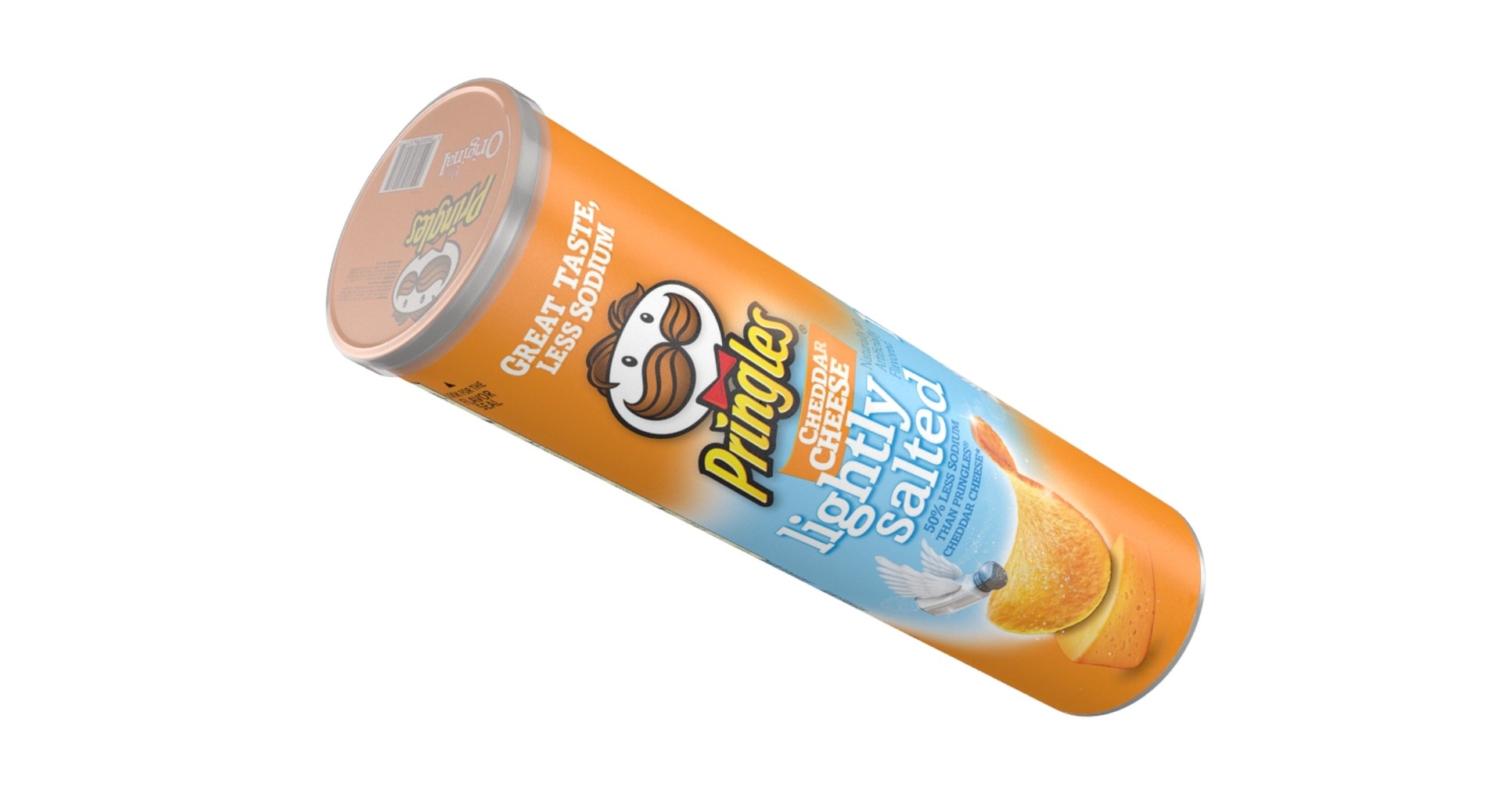 3D Pringles Chips Plate Model - TurboSquid 1361610