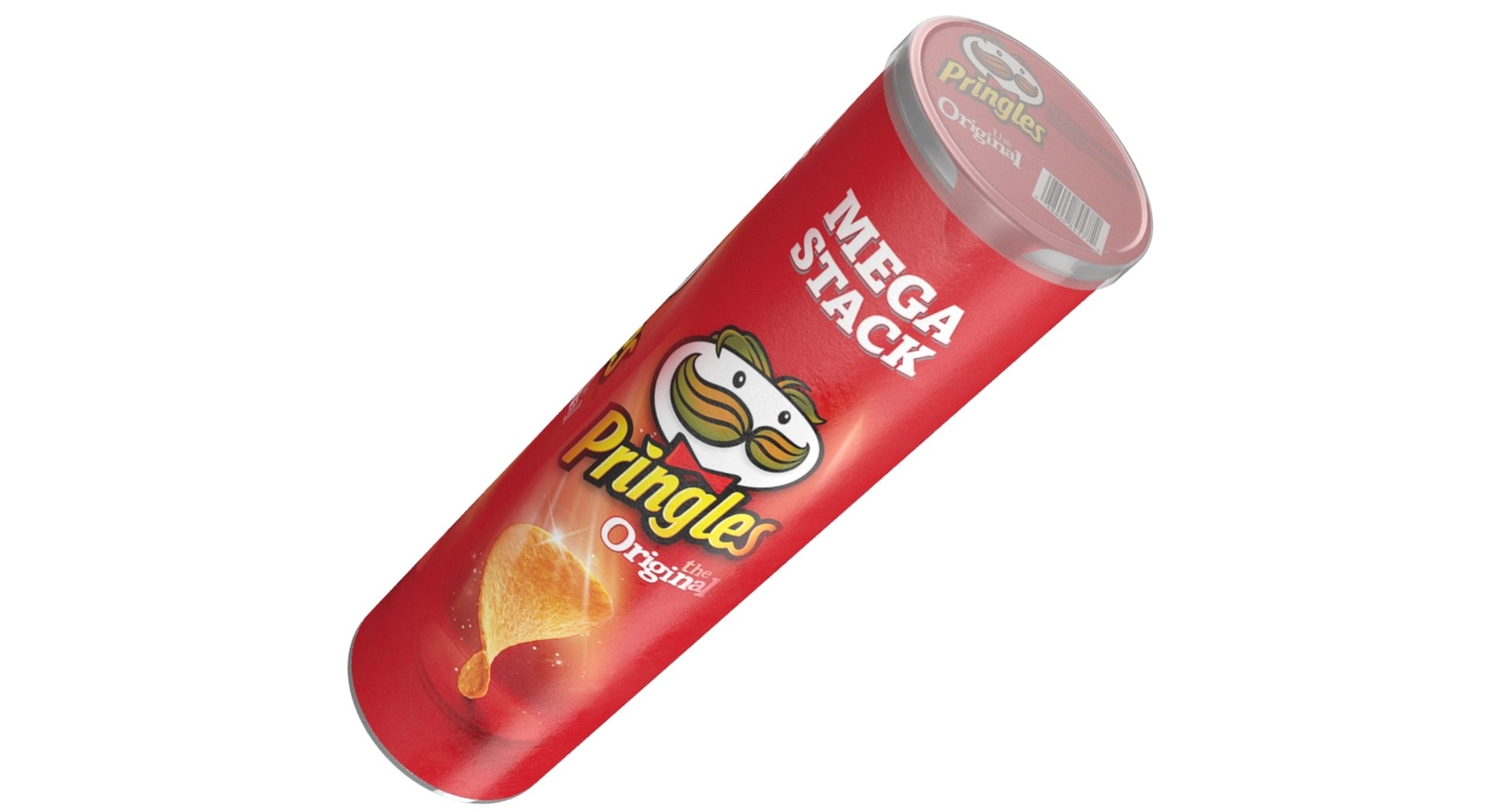 3D Pringles Chips Plate Model - TurboSquid 1361610