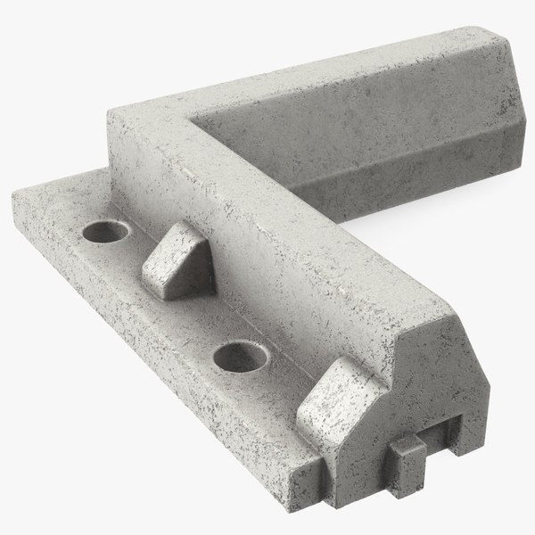 modelo 3d Curb Inner Corner Section - TurboSquid 2015834