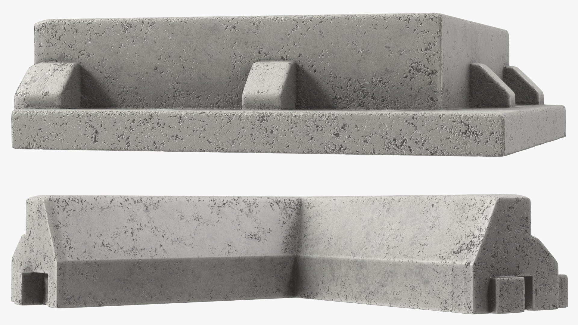 3D Curb Inner Corner Section Model - TurboSquid 2015834