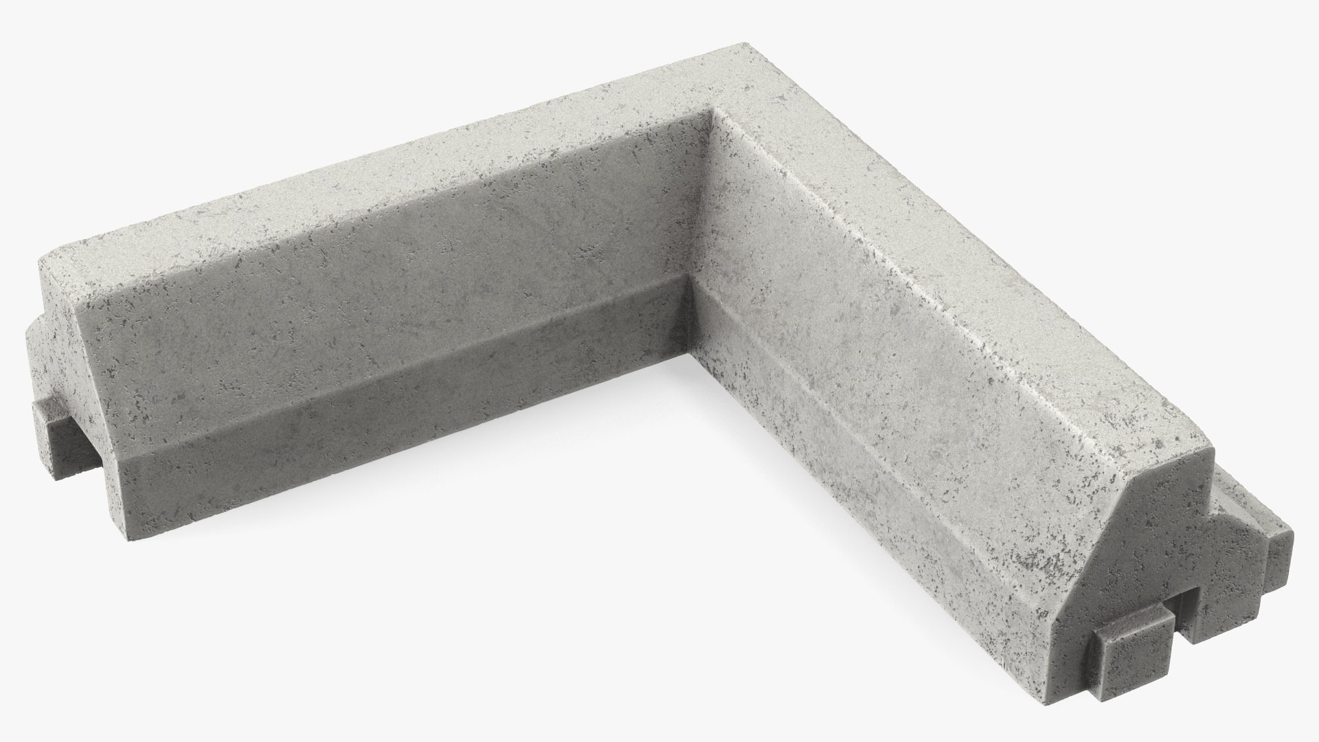 3D Curb Inner Corner Section Model - TurboSquid 2015834