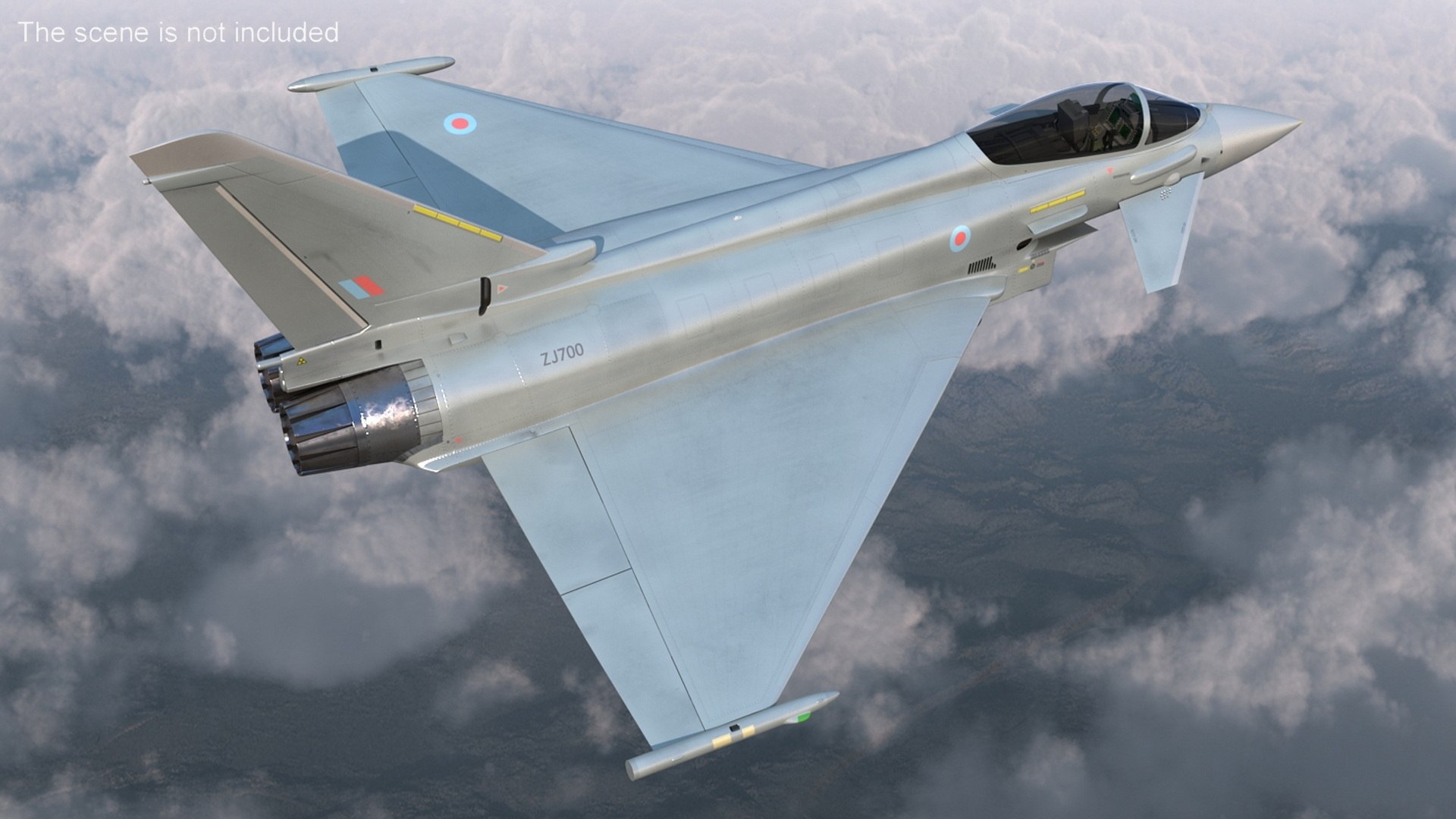 Eurofighter Typhoon Jet 3D - TurboSquid 2378263