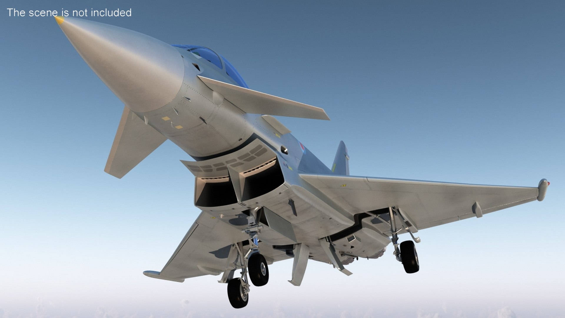 Eurofighter Typhoon Jet 3D - TurboSquid 2378263