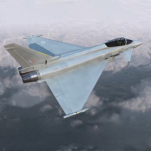 Download Free & Premium Eurofighter Typhoon 3D Models | TurboSquid