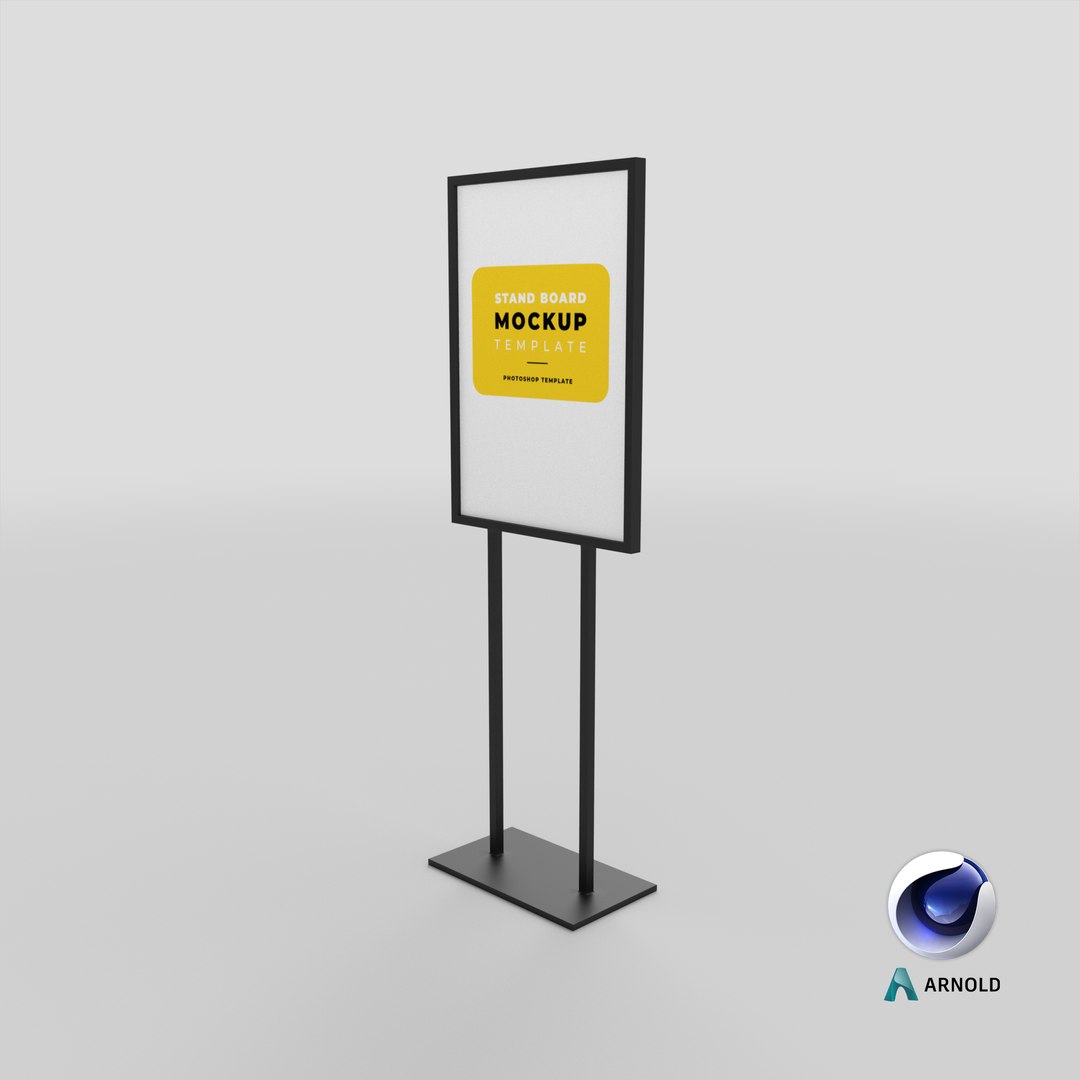 3D Model A1 Display Stand - TurboSquid 1812014