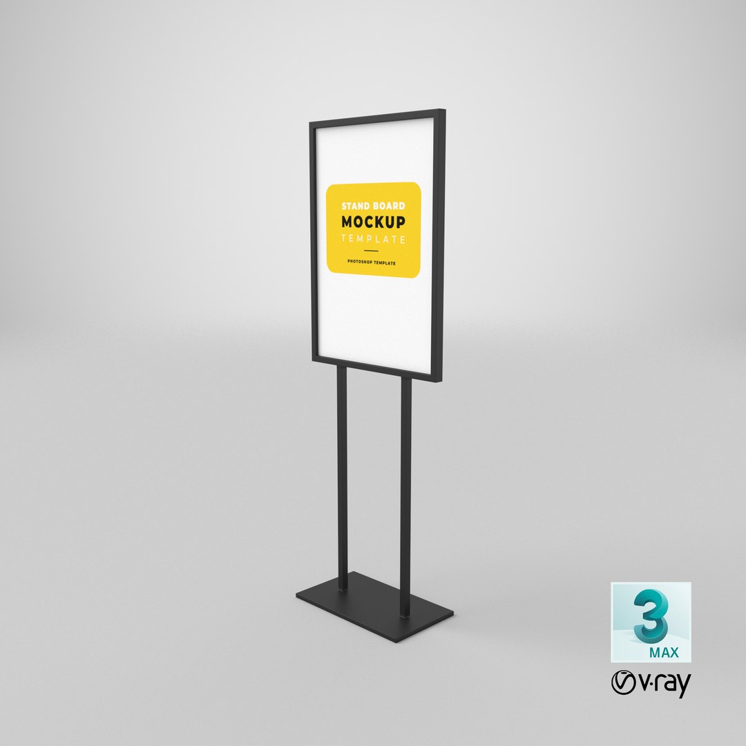 3D Model A1 Display Stand - TurboSquid 1812014