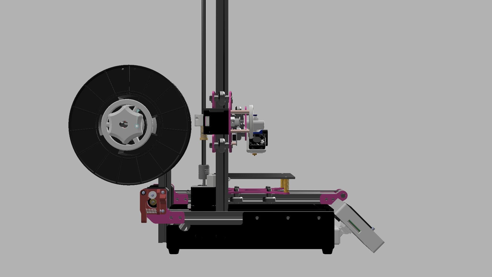 Mini 3D Printer 3D Model - TurboSquid 1719306