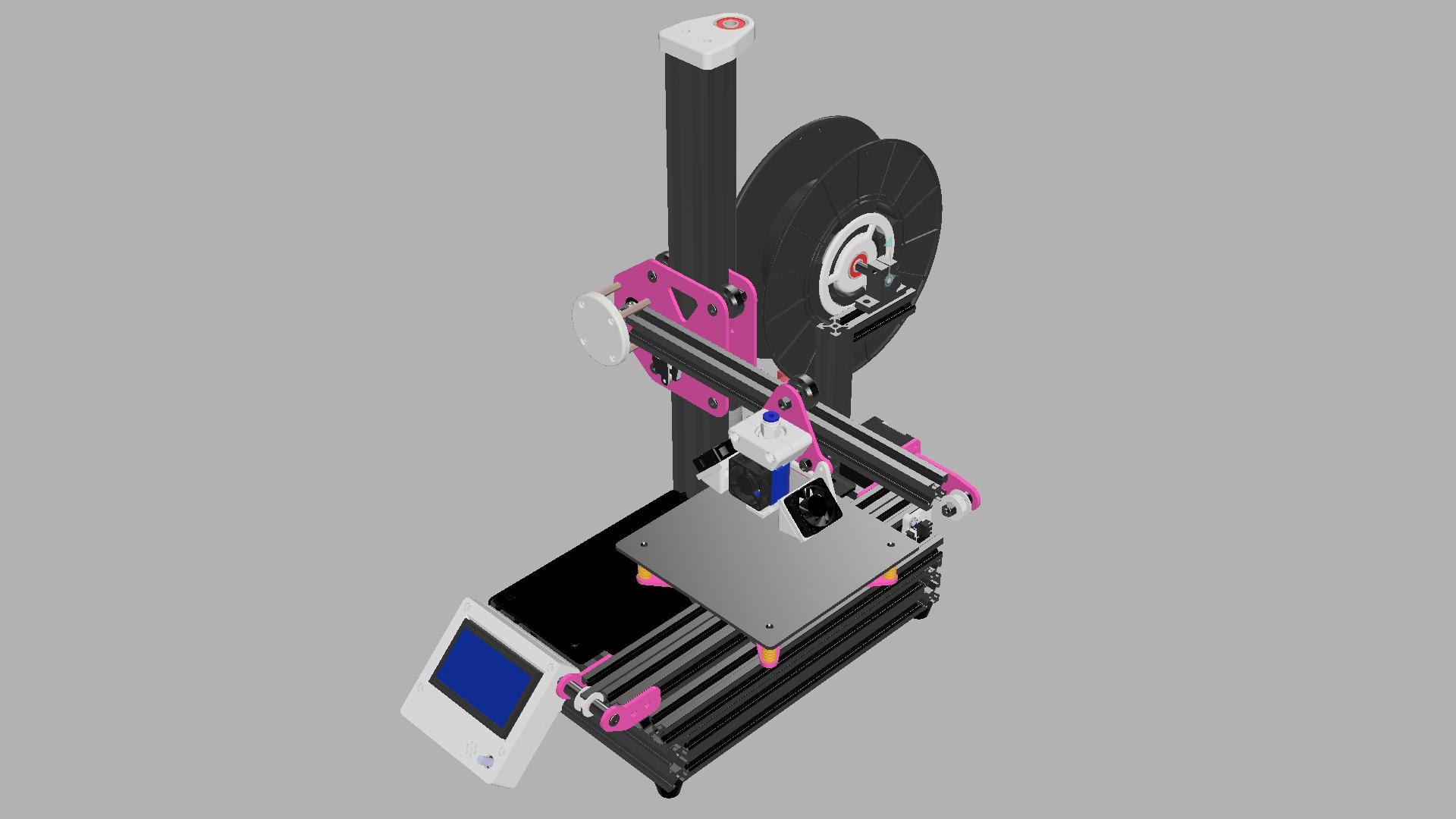 Mini 3D Printer 3D Model - TurboSquid 1719306