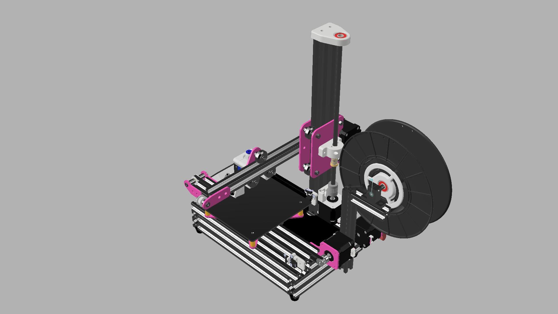 Mini 3D Printer 3D Model - TurboSquid 1719306