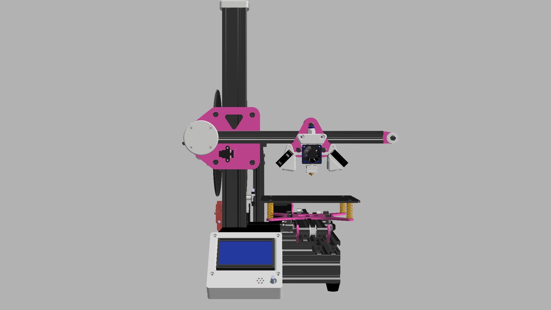 Mini 3D Printer 3D Model - TurboSquid 1719306