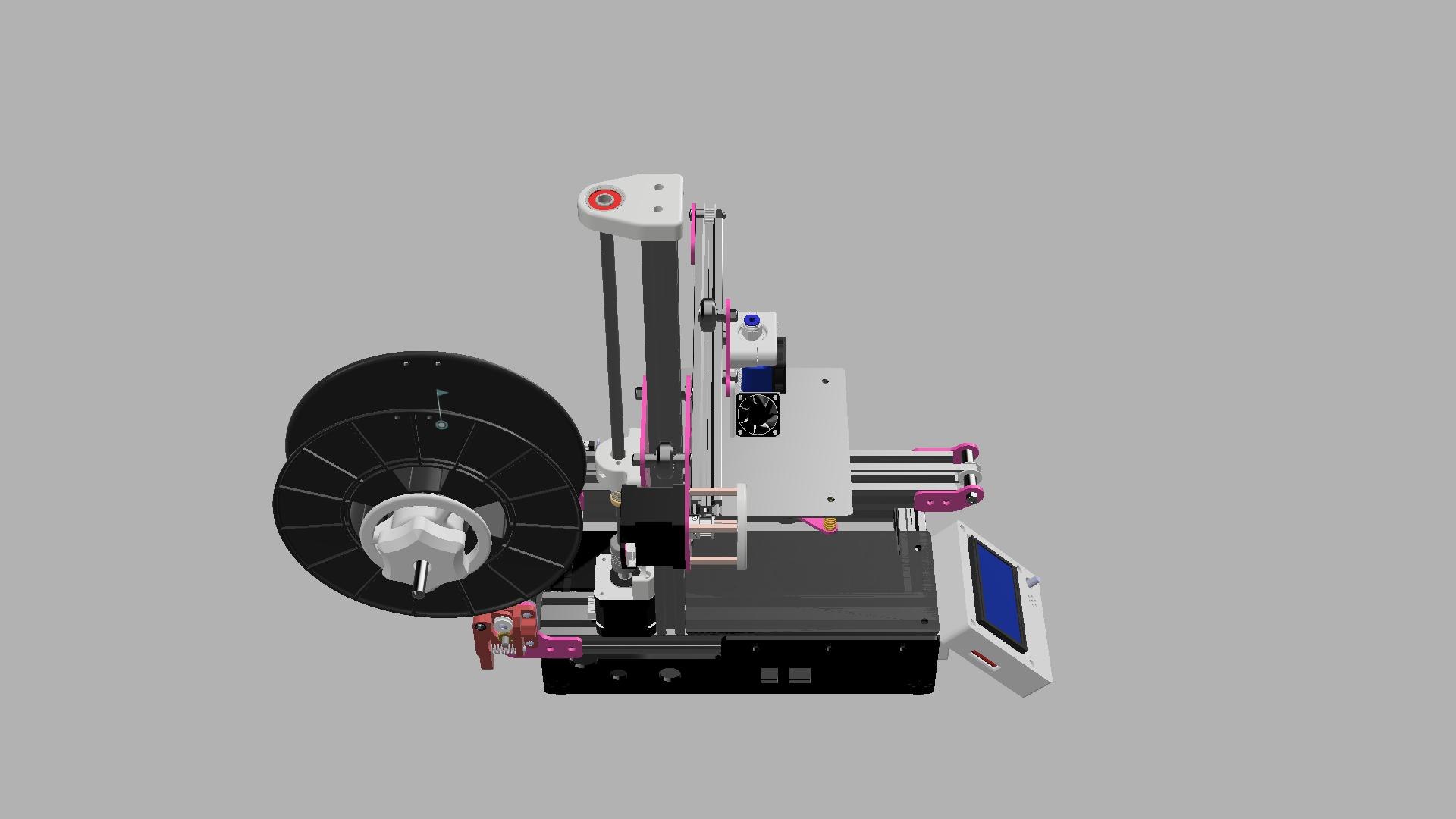 Mini 3D Printer 3D Model - TurboSquid 1719306