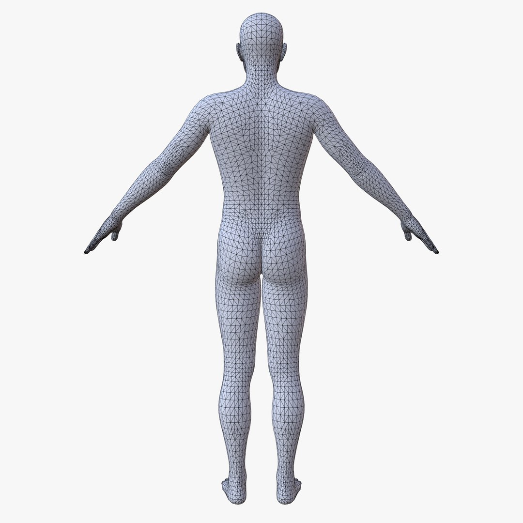 Base mesh 10 male characters 3D model - TurboSquid 1712724