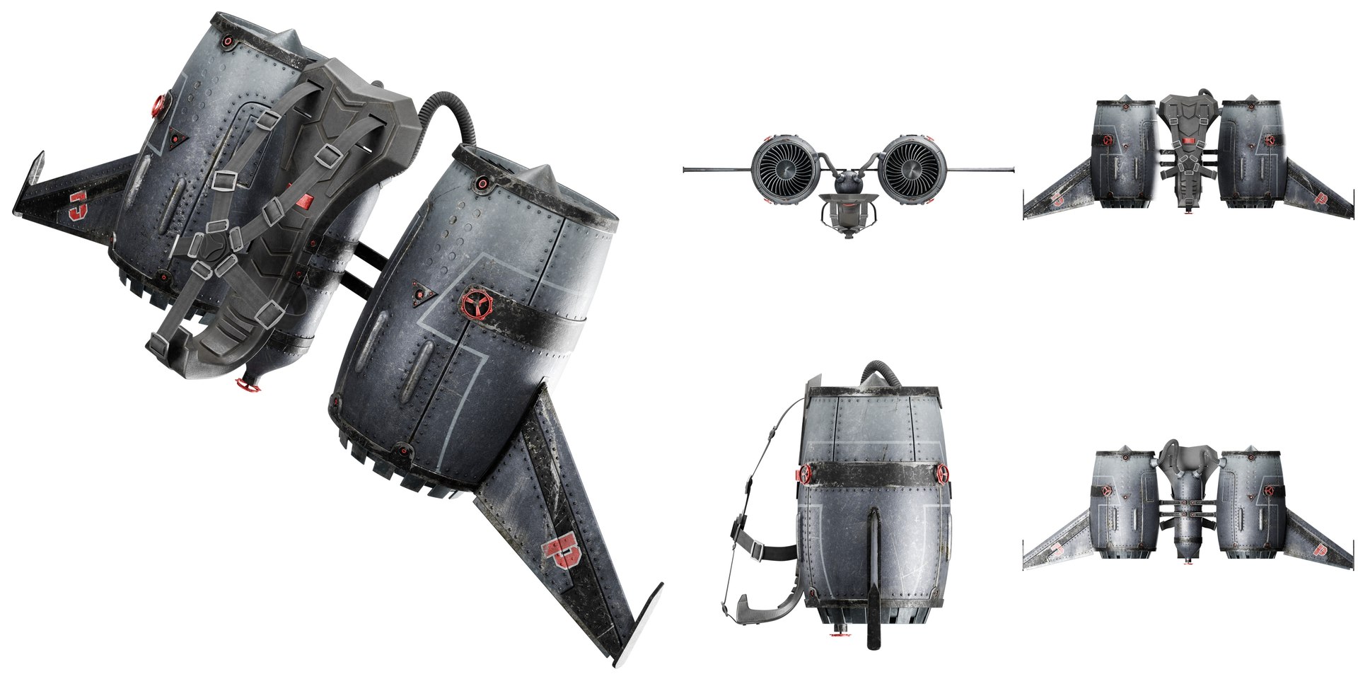 3D Jetpack 11 M Model - TurboSquid 2291166