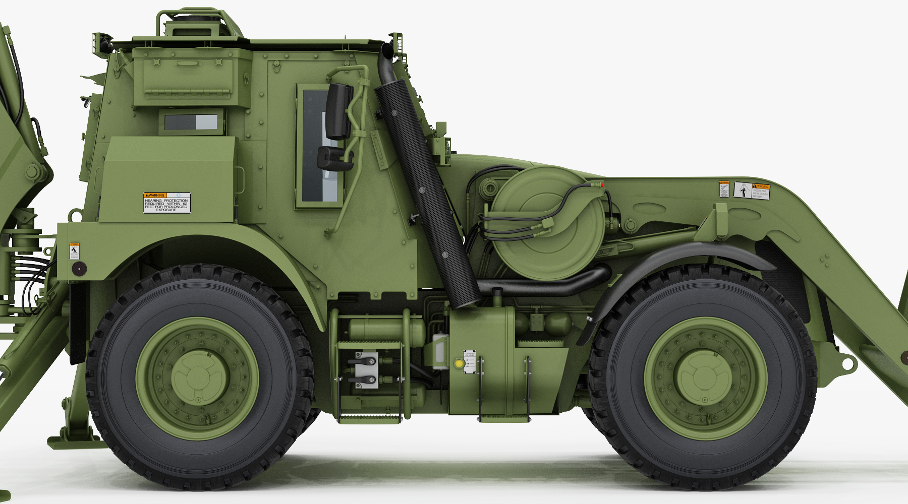 3D backhoe loader hmee - TurboSquid 1311355