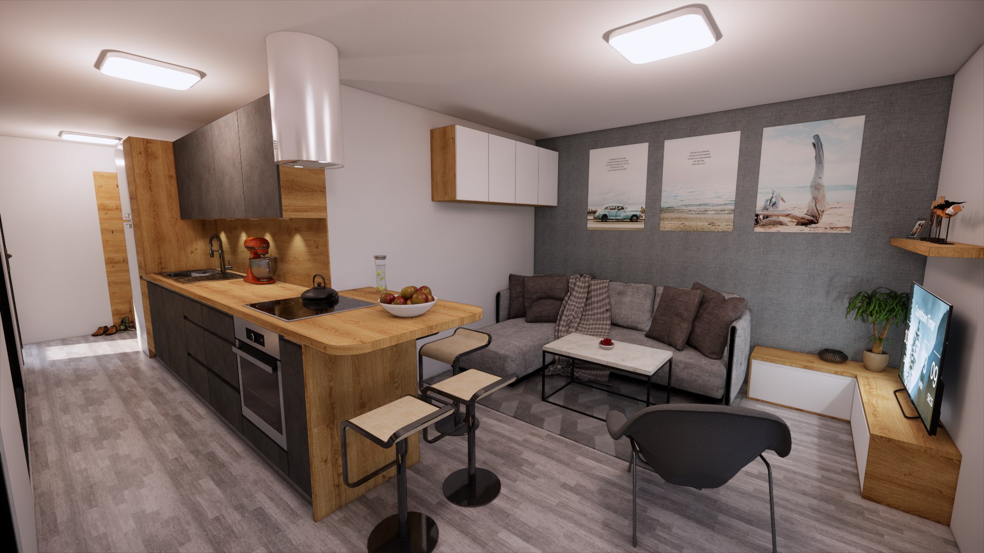 3D Modern Mobile Home Tiny - TurboSquid 1495295