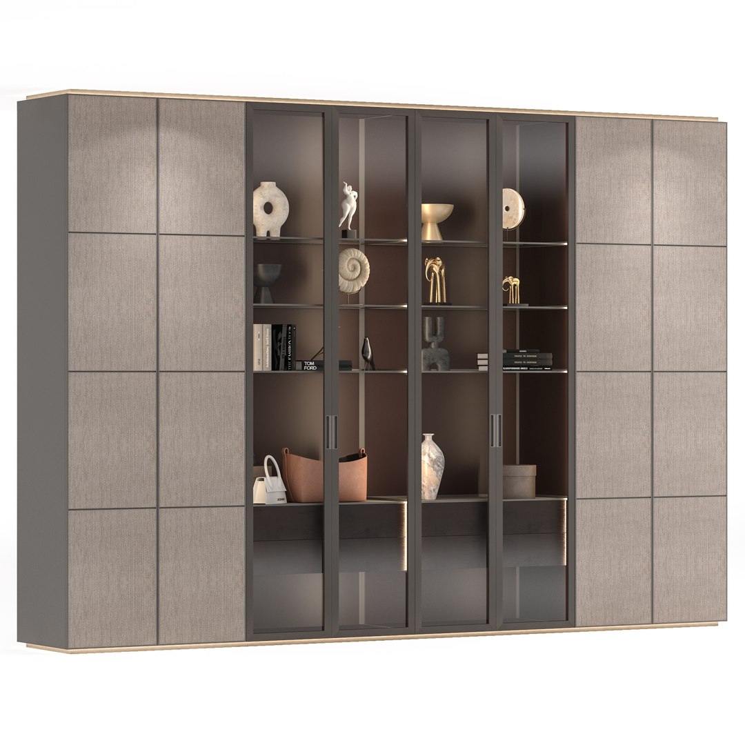 Rimadesio Modulor cabinet V3 3D model - TurboSquid 2140060