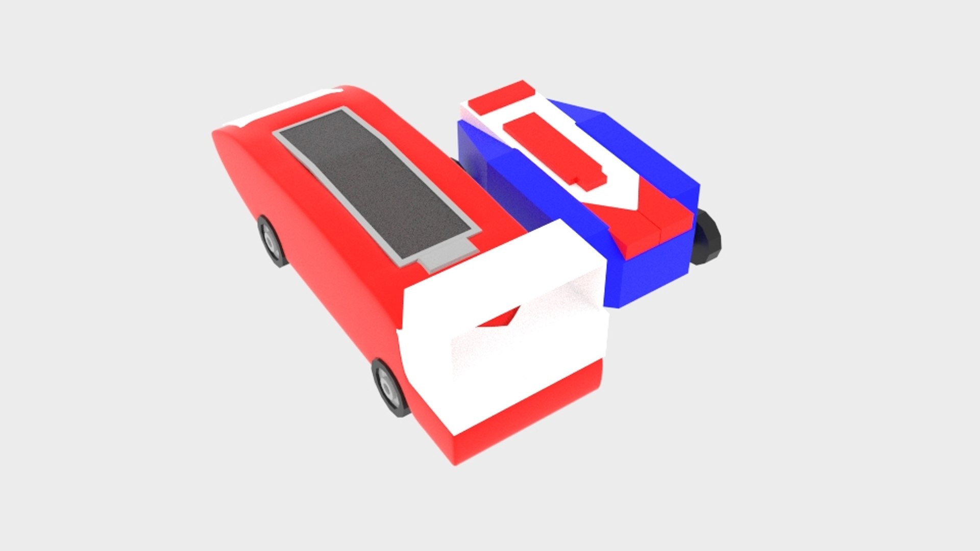 Free Curve Car Toy 3D Model - TurboSquid 1281716