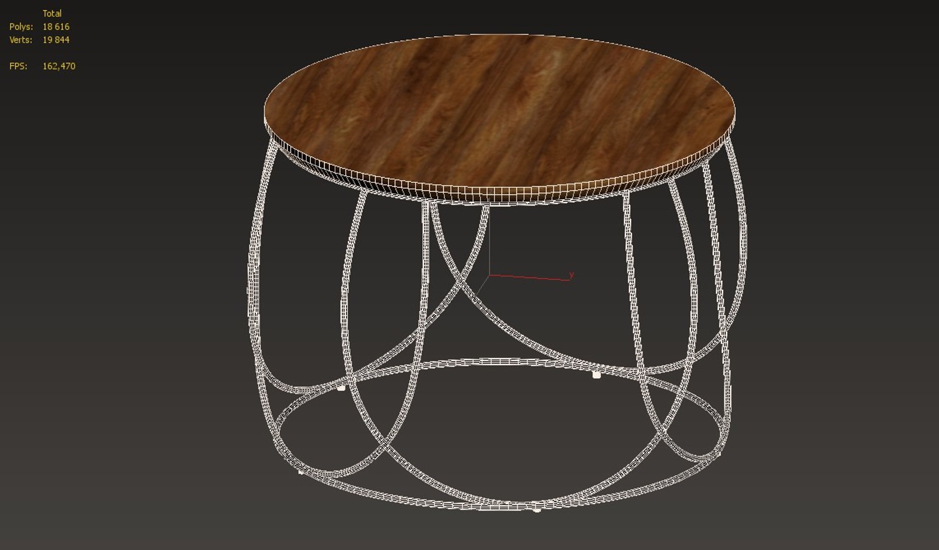 Nubira table halmar model - TurboSquid 1491166