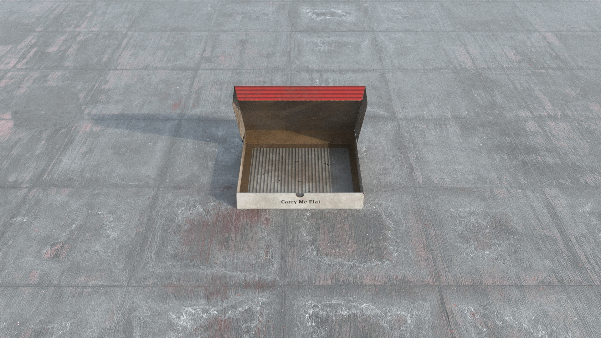 3D Pizza Box Dirty - TurboSquid 1724409