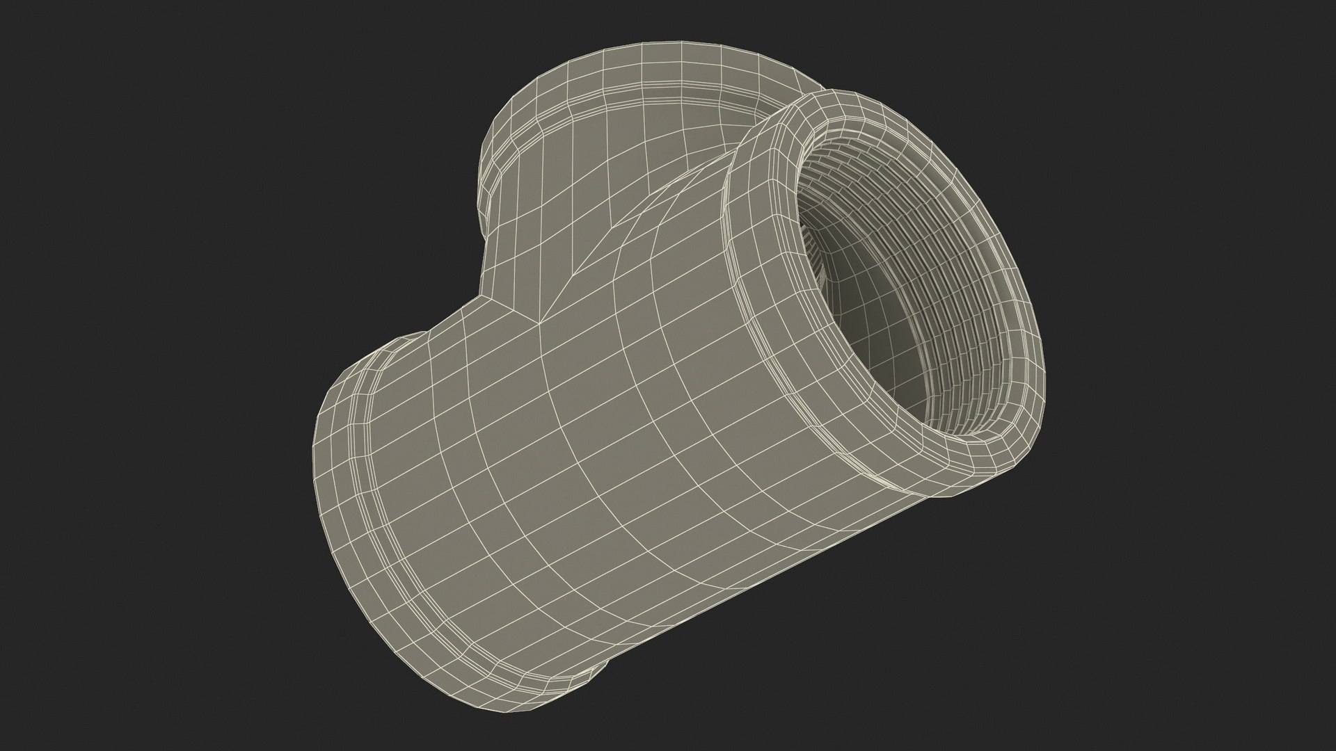 3D Fitting Tee SS304 Model - TurboSquid 1929644