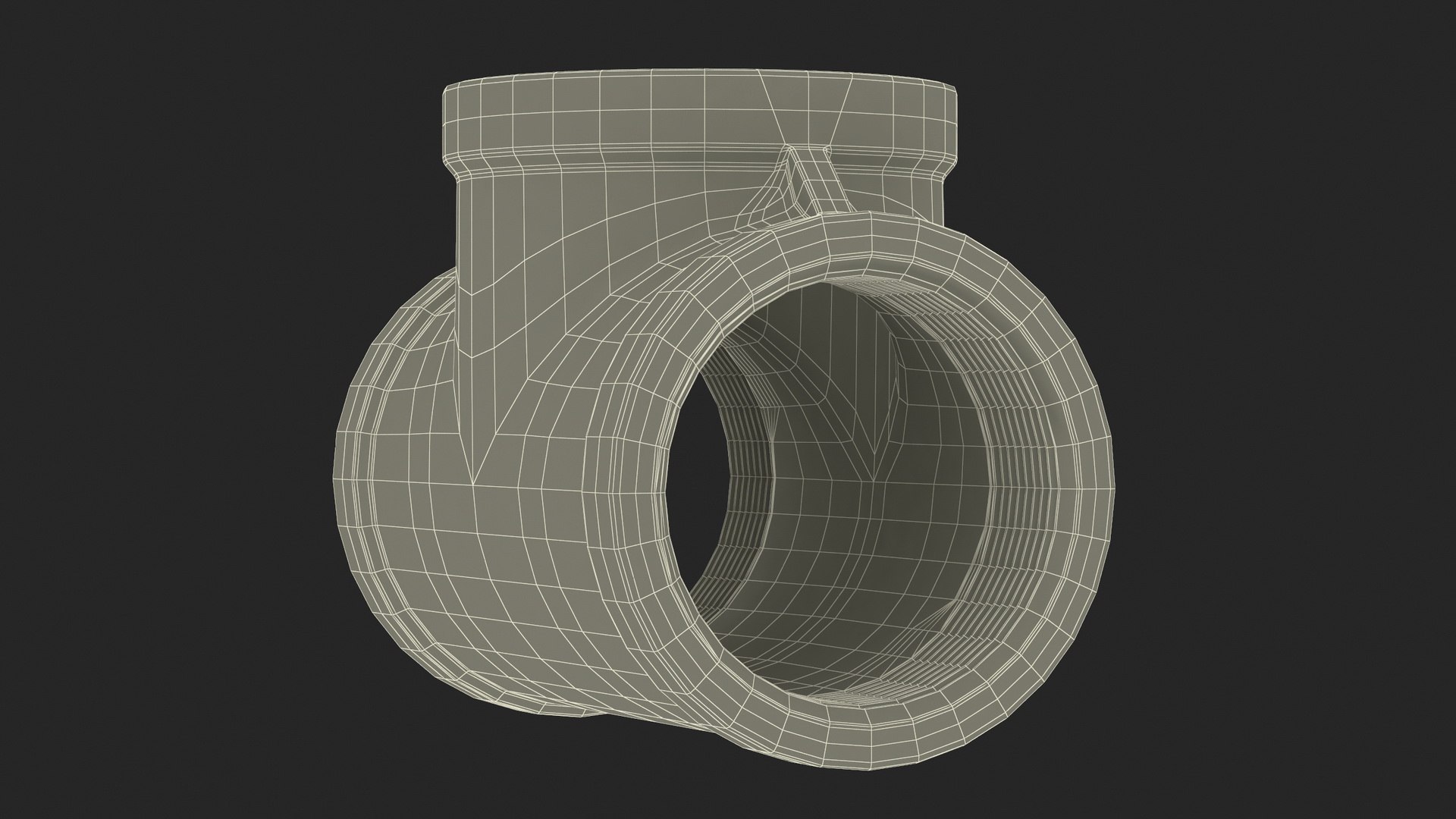 3D Fitting Tee SS304 Model - TurboSquid 1929644