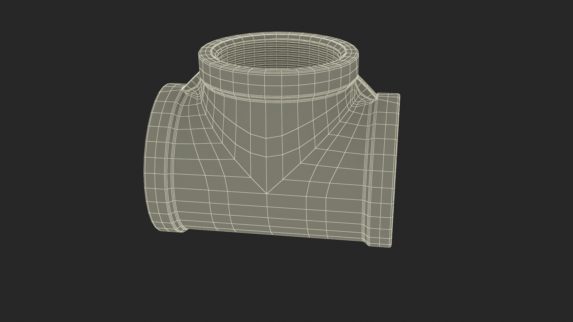 3D Fitting Tee SS304 Model - TurboSquid 1929644