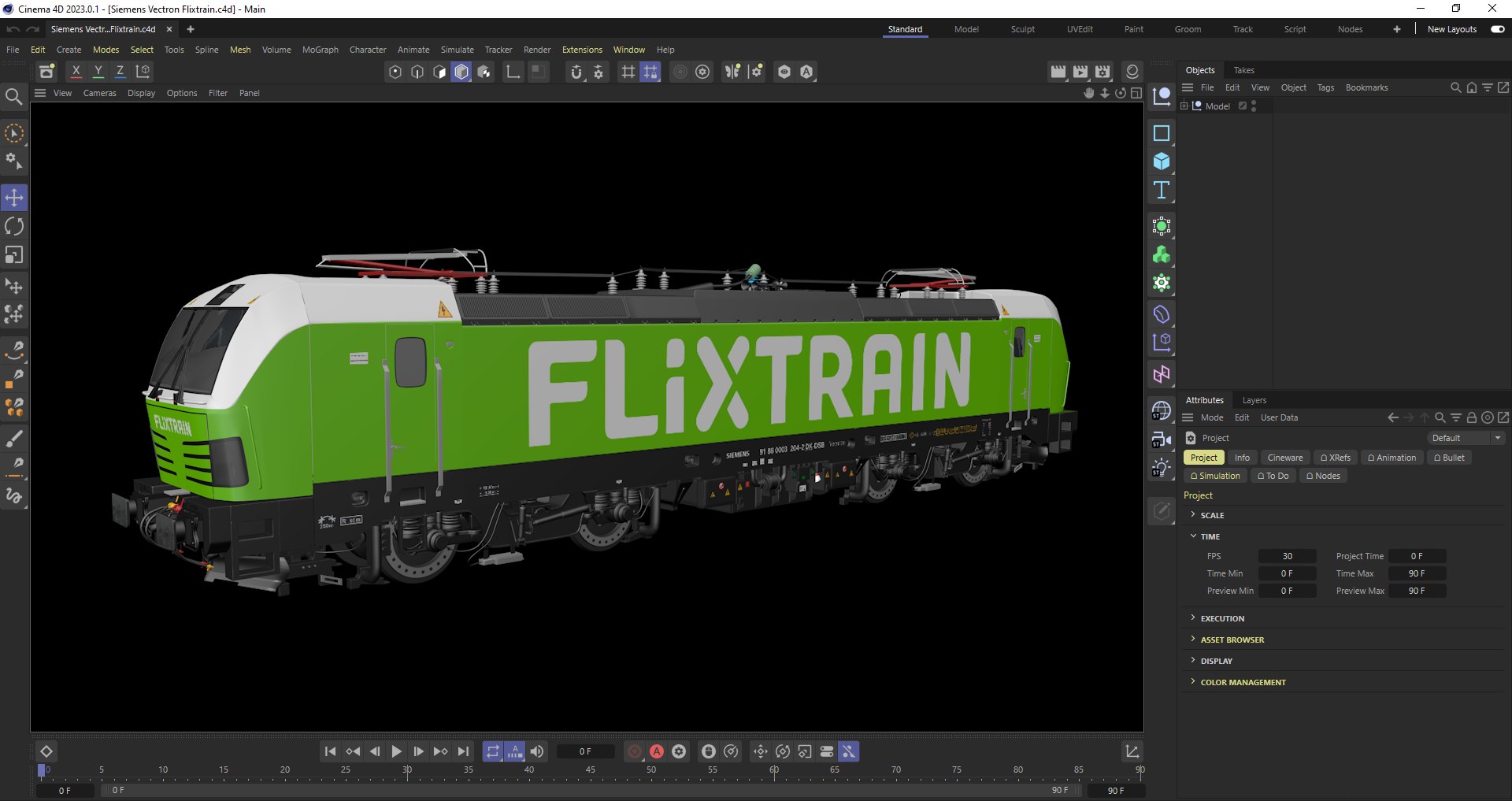 3D Siemens Vectron Flixtrain Model - TurboSquid 2149271
