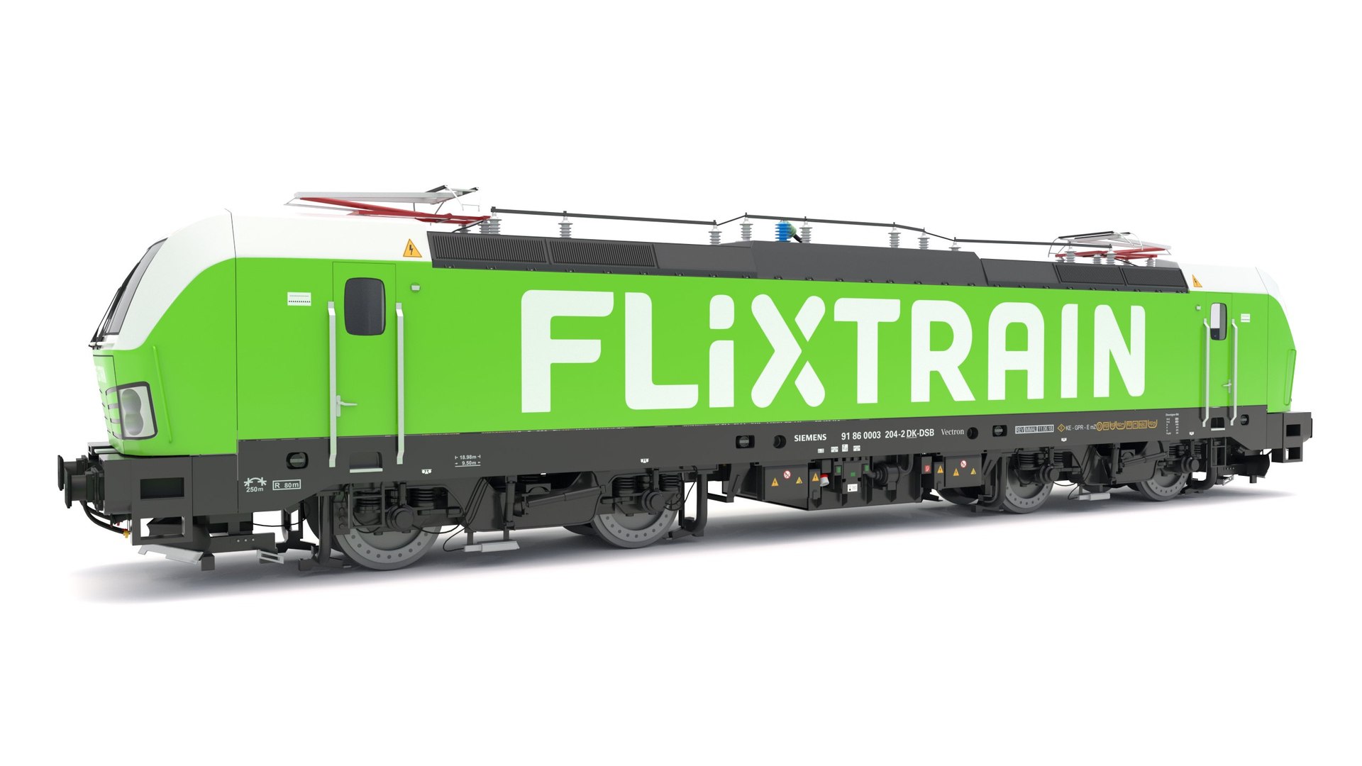 3D Siemens Vectron Flixtrain Model - TurboSquid 2149271