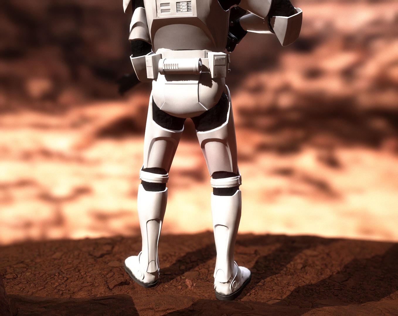Clone Trooper Rigged 3D Model - TurboSquid 1767215