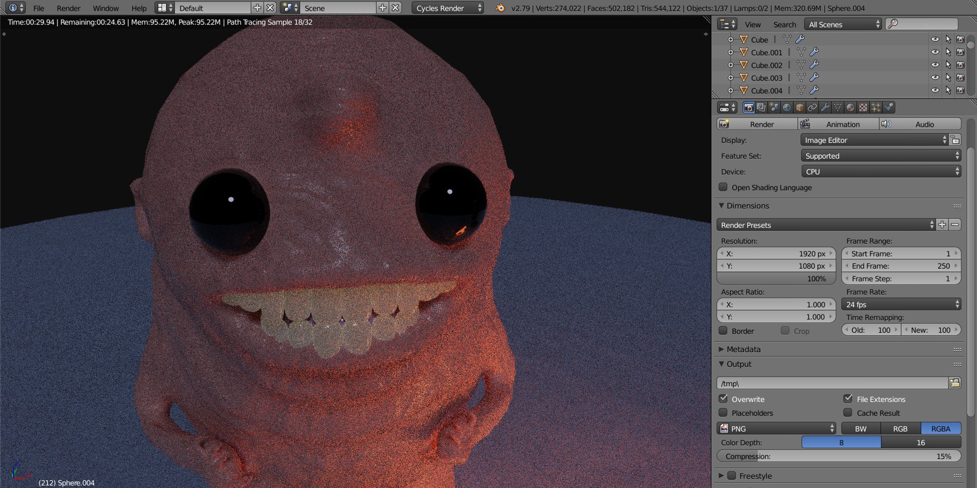 Ugly Scene Christmas 3D Model - TurboSquid 1361943