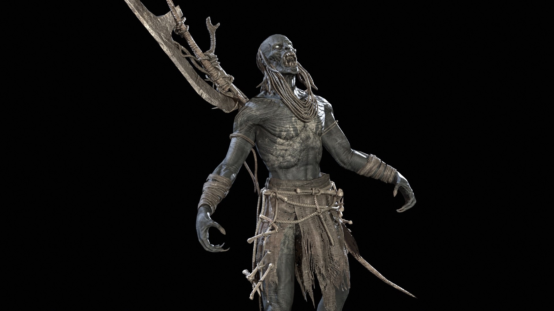 Ghoul 3D model - TurboSquid 2089154
