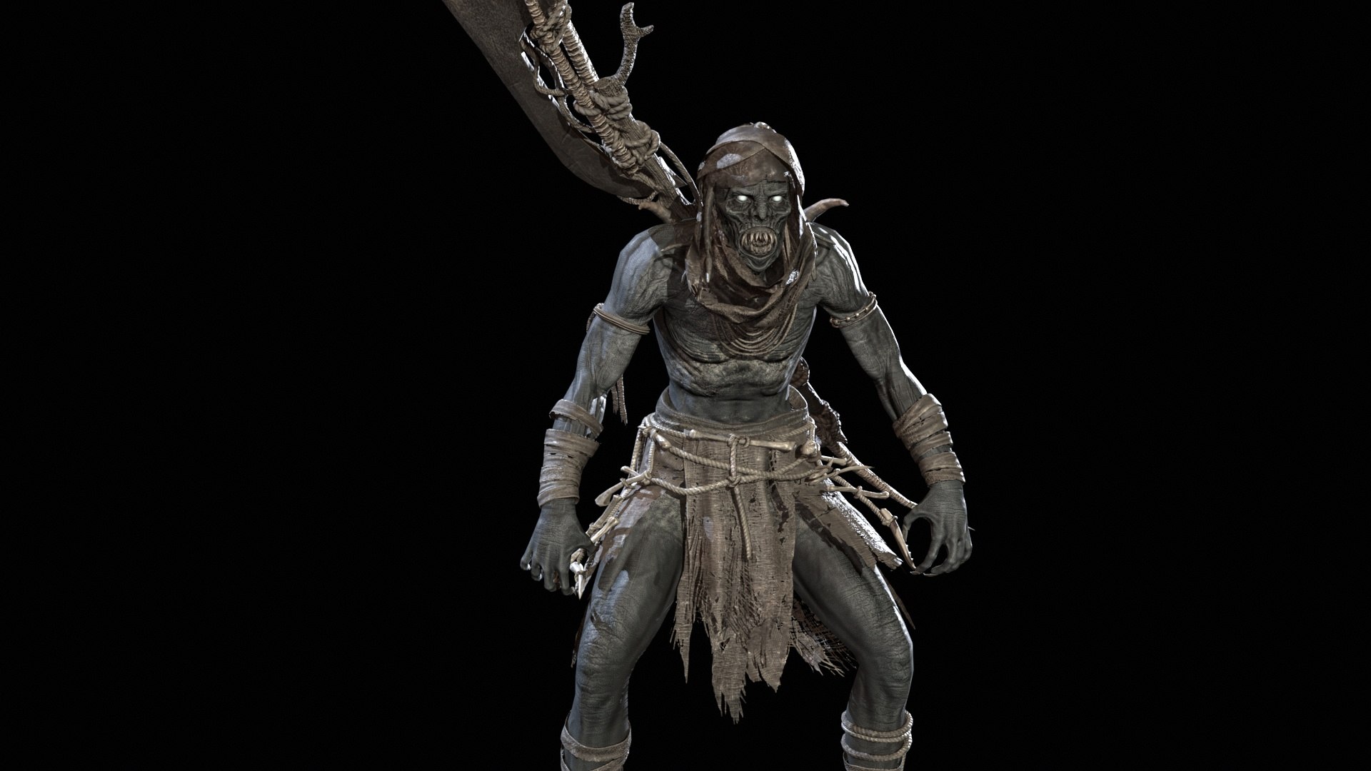 Ghoul 3D model - TurboSquid 2089154