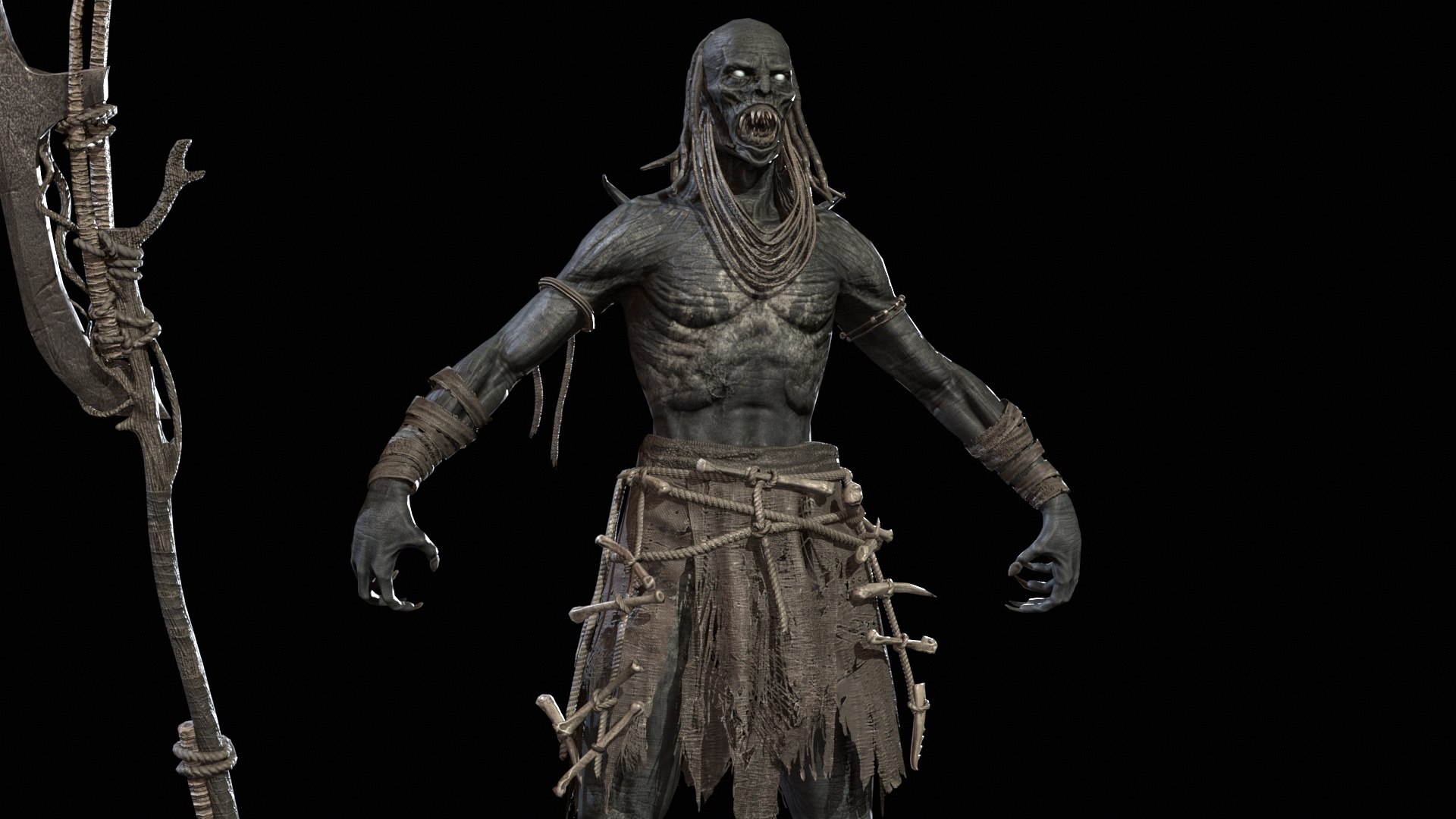 Ghoul 3D model - TurboSquid 2089154
