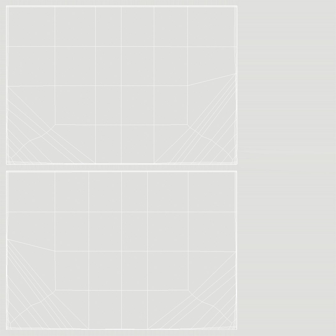 3D Paper Sheet With Two Curled Corners - TurboSquid 1994215