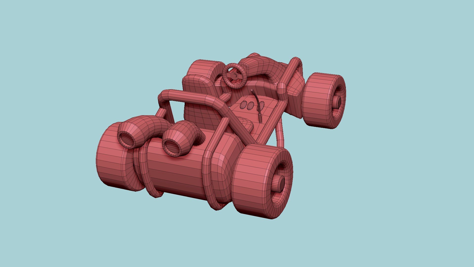 Cartoon Kart G07 Orange - Vehicle Racing Design 3D model - TurboSquid ...