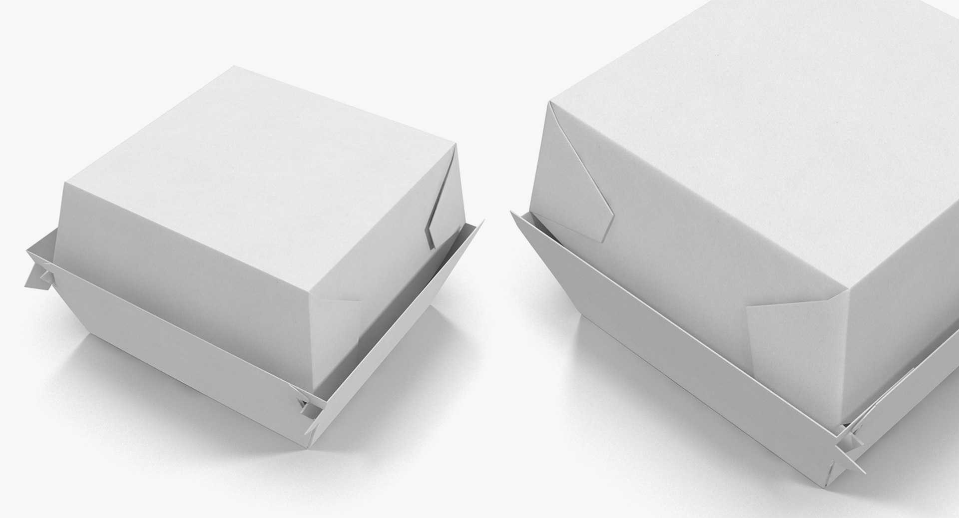 3D Fast Food Containers Model - TurboSquid 1407635