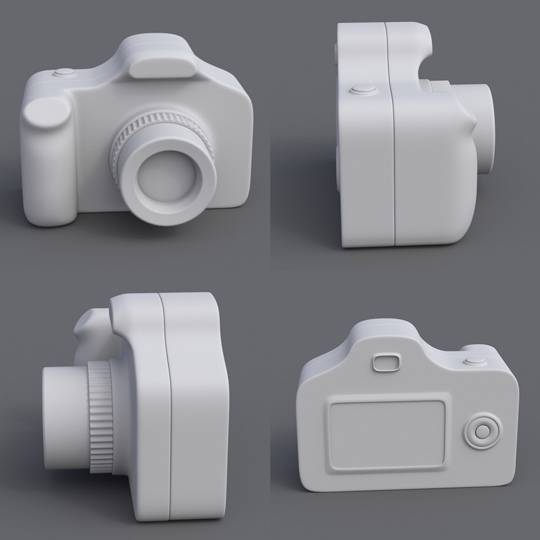 Toy Camera 3D Model - TurboSquid 1461160