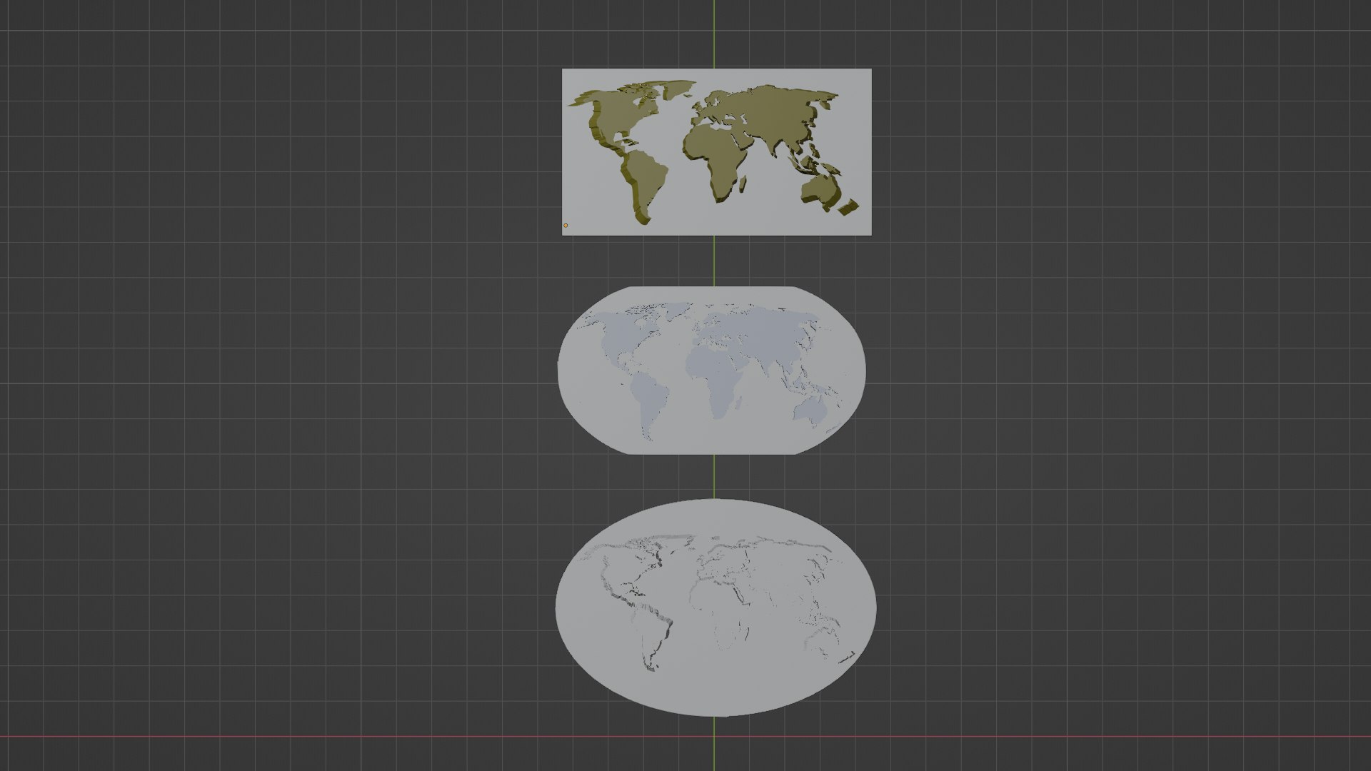 3D World Map Model - TurboSquid 2032585