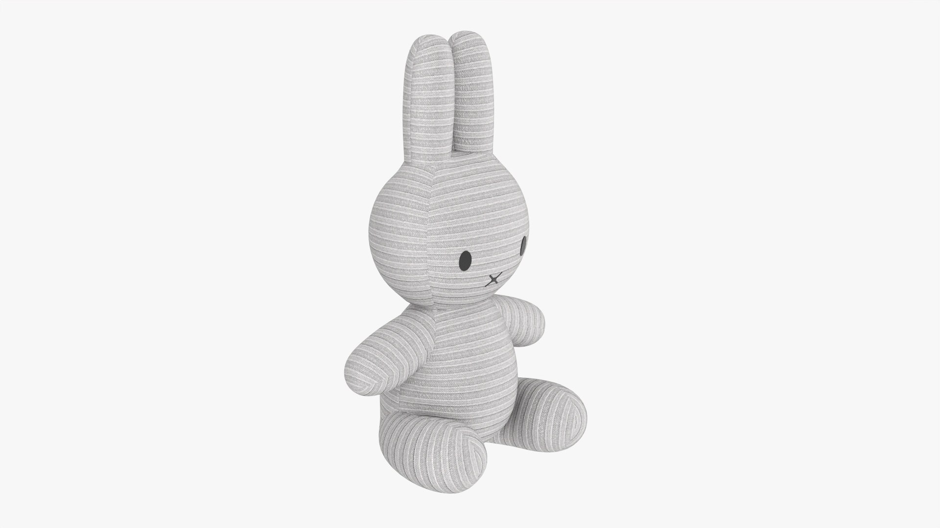 Rabbit Soft Toy 01 3D Model - TurboSquid 1754767