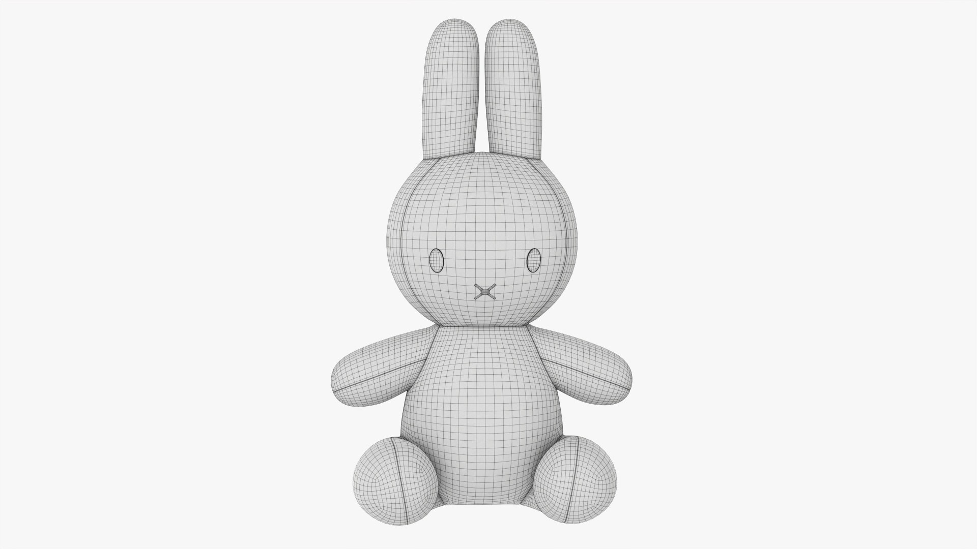 Rabbit soft toy 01 3D model - TurboSquid 1754767