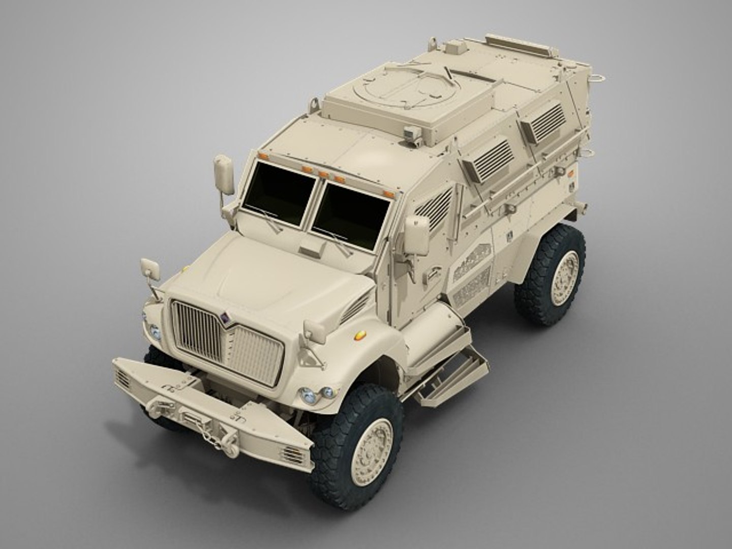 3d Maxxpro Mrap Model