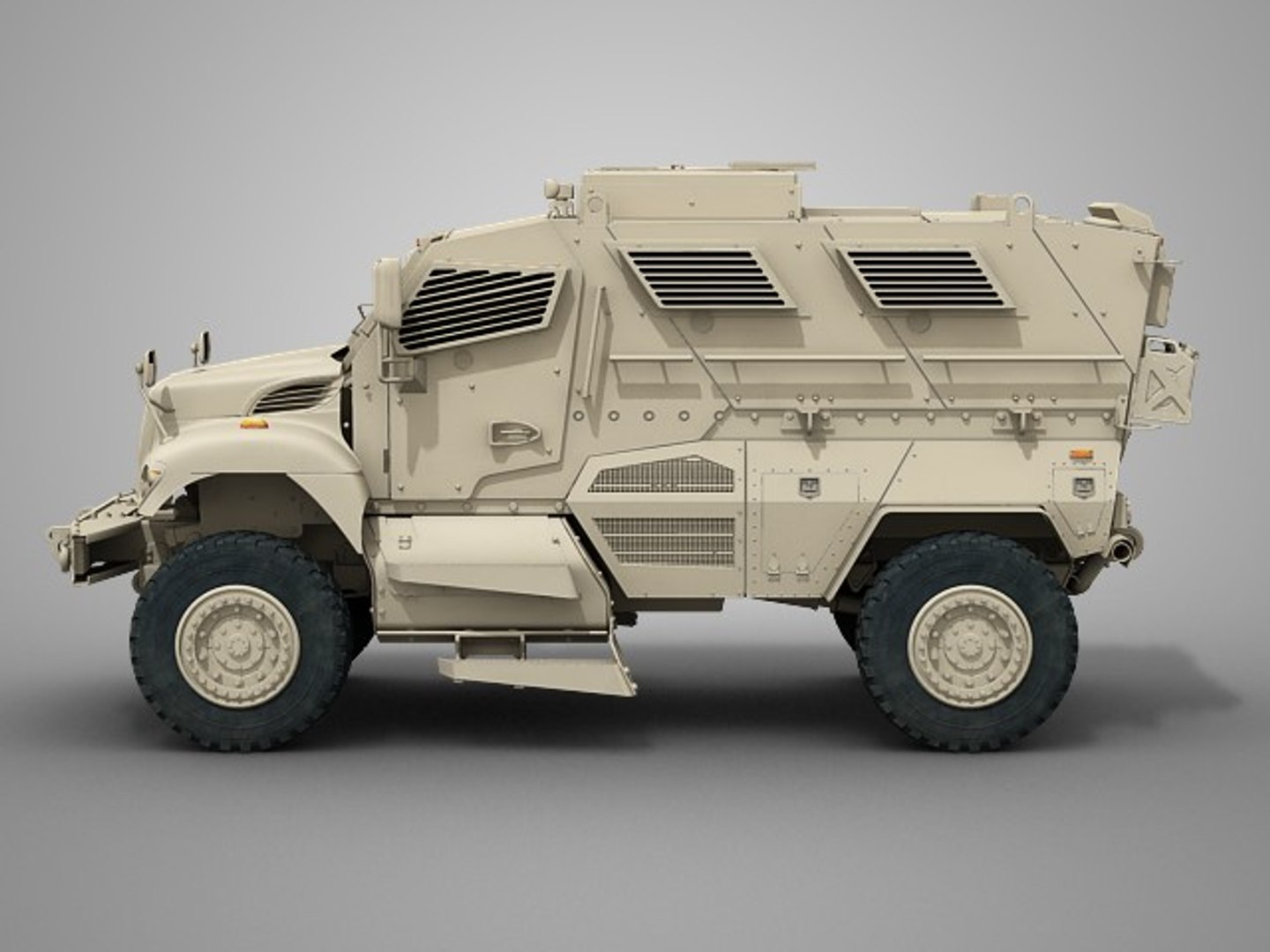 3d Maxxpro Mrap Model