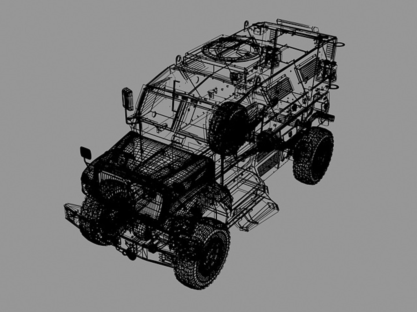 3d Maxxpro Mrap Model