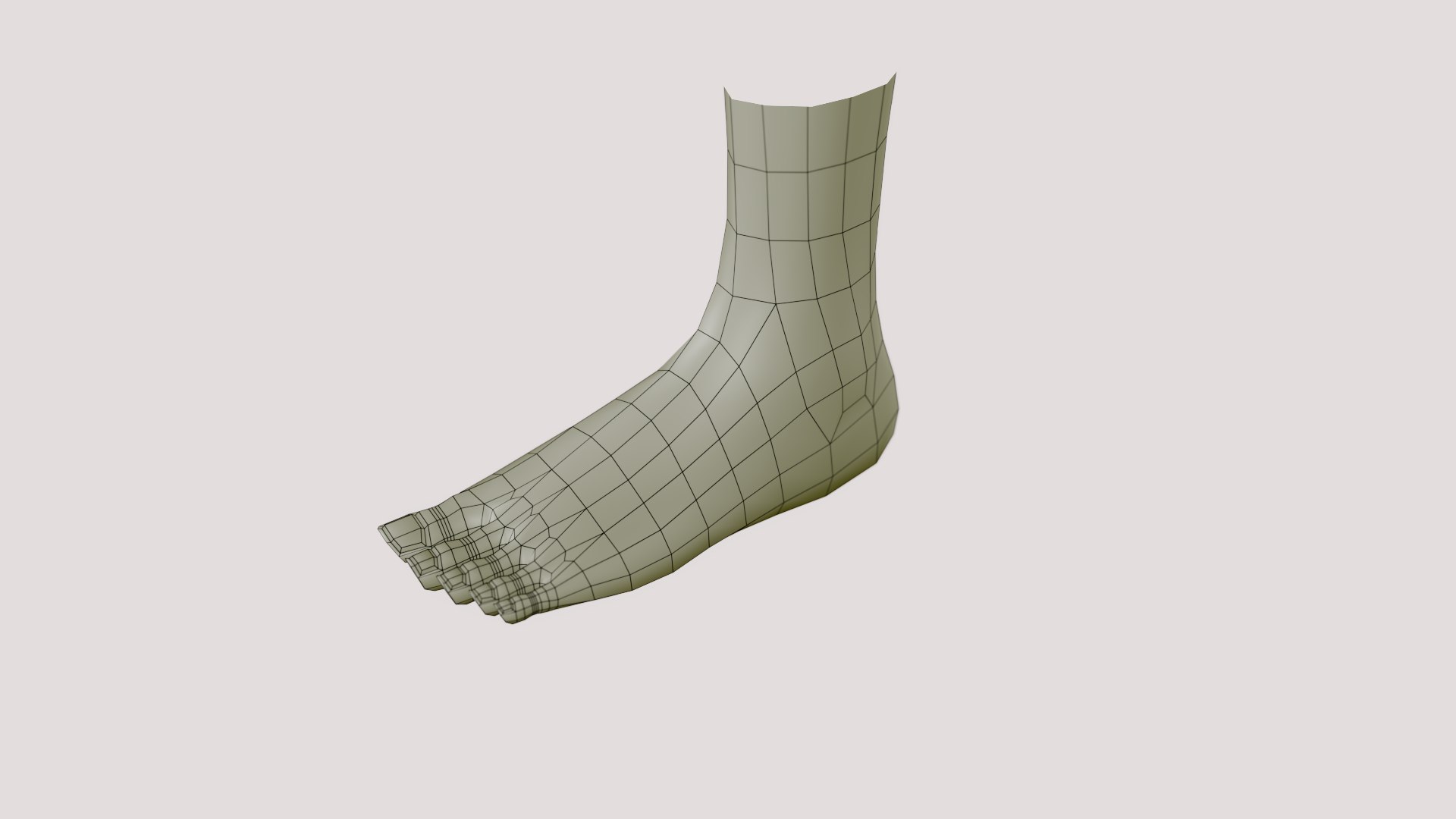 Male Body Base Mesh Topology 3D Model - TurboSquid 2194535