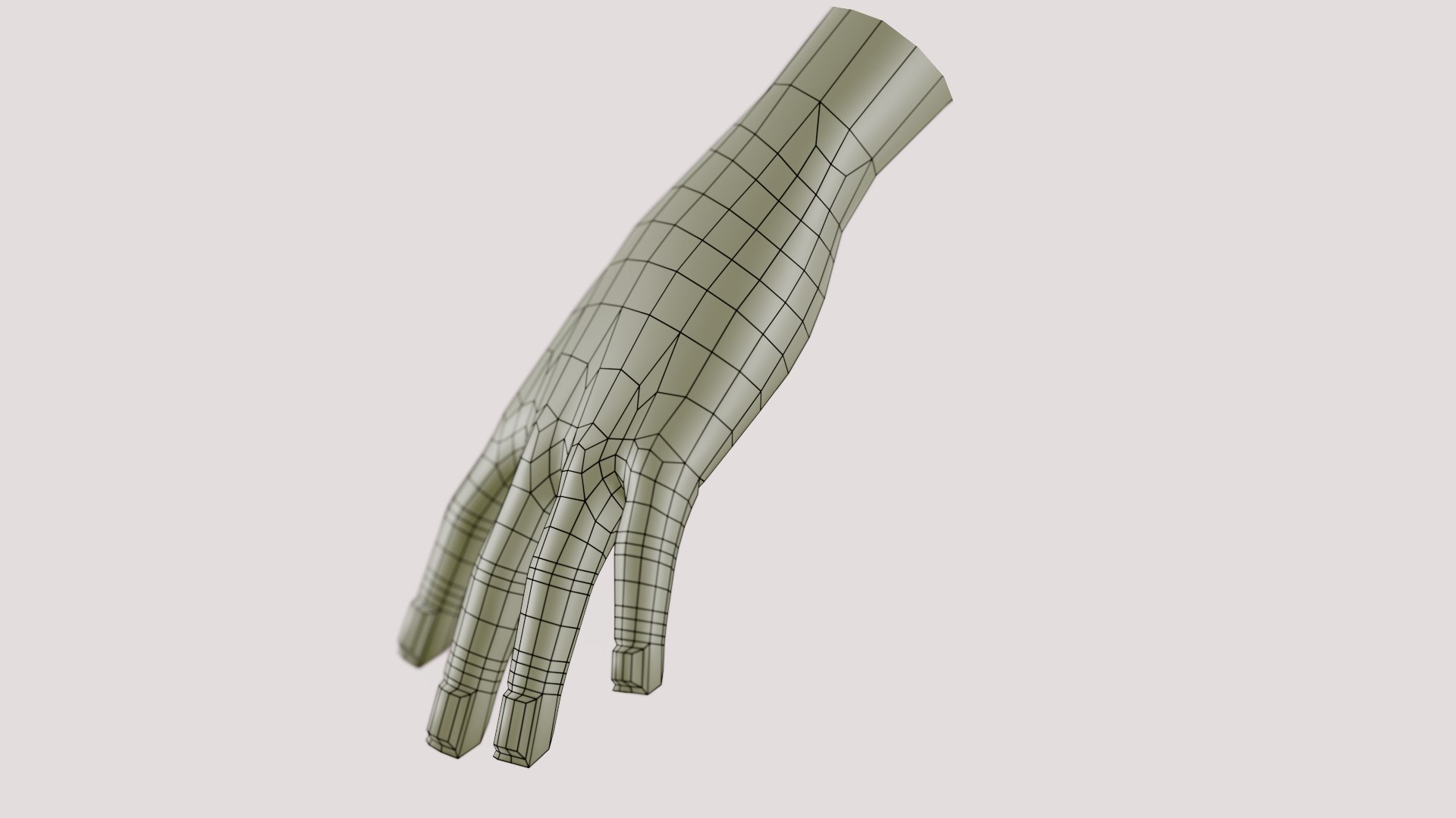 Male Body Base Mesh Topology 3D Model - TurboSquid 2194535