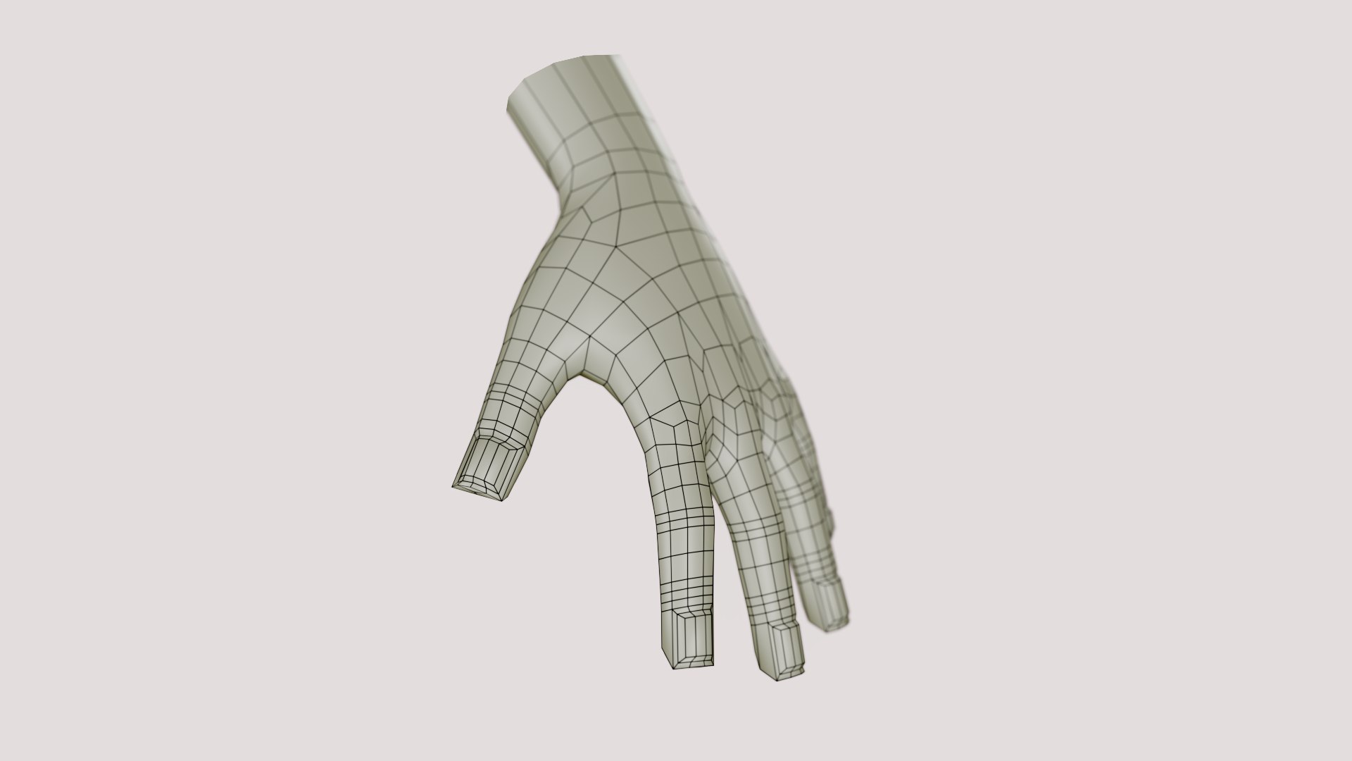 Male Body Base Mesh Topology 3D Model - TurboSquid 2194535