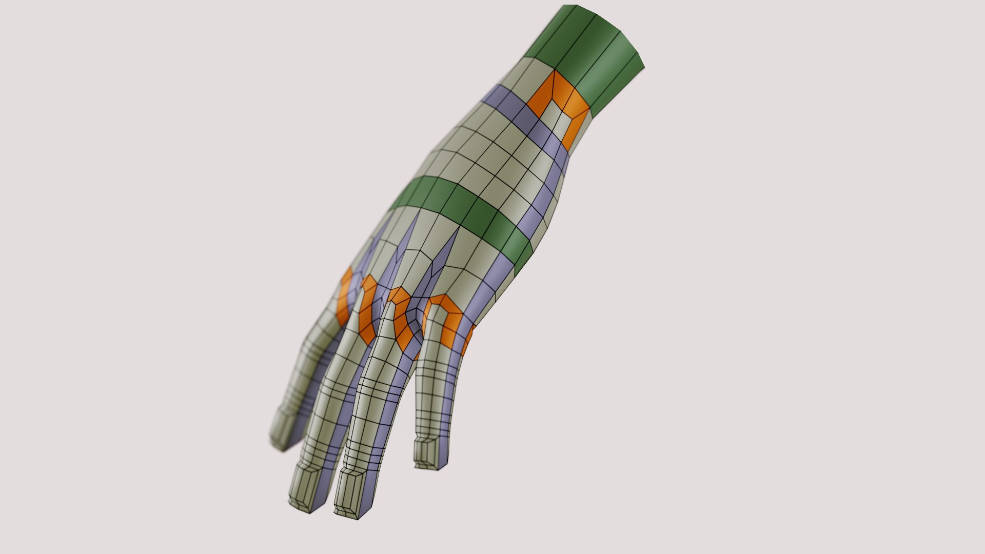 Male Body Base Mesh Topology 3D Model - TurboSquid 2194535